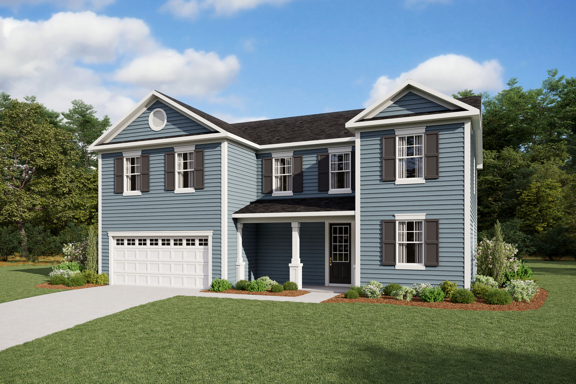The Gunnison plan in Fuquay-Varina, NC: Welcome to High Grove Oaks ...
