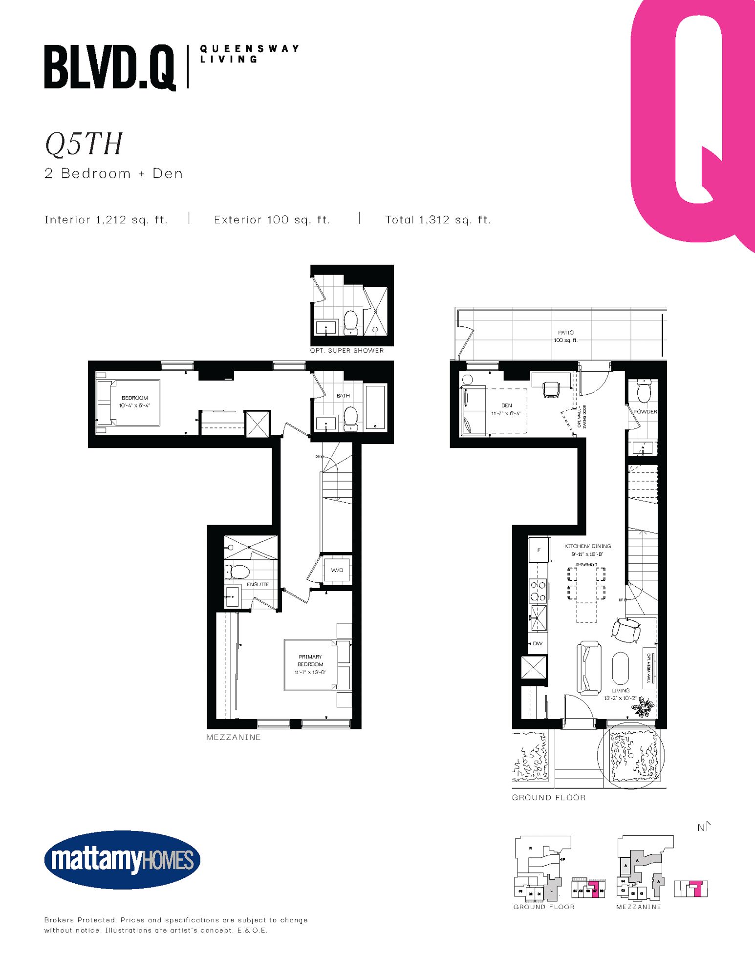 The Q5TH plan in Etobicoke, ON: Welcome to BLVD. Q | Mattamy Homes